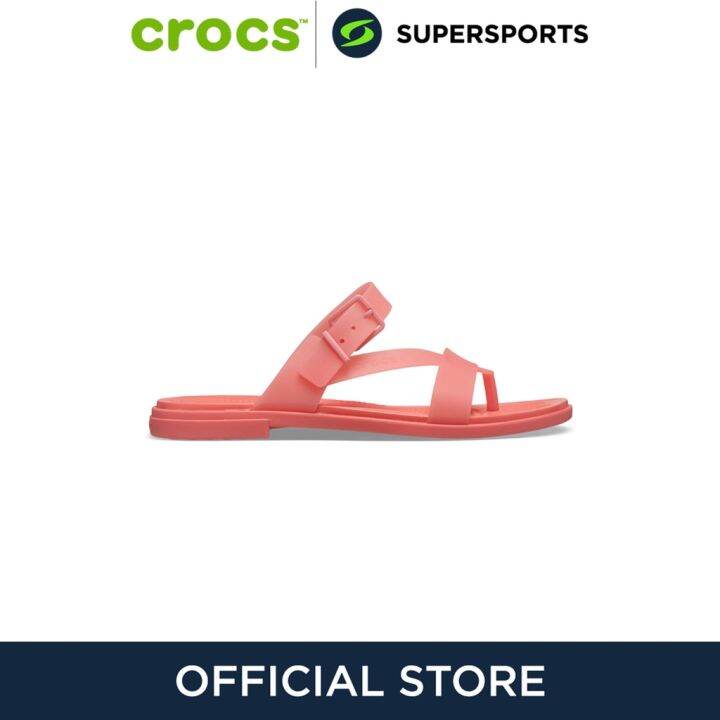 CROCS Tulum Translucent Toe Post รองเท้าแตะผู้หญิง | Lazada.co.th
