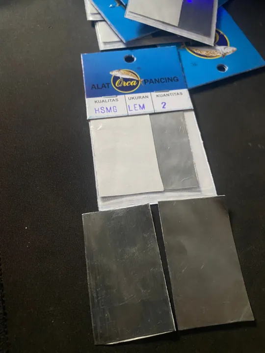 Timah Lipat Timah Daun Isi 2 Lembar Include Lem | Lazada Indonesia