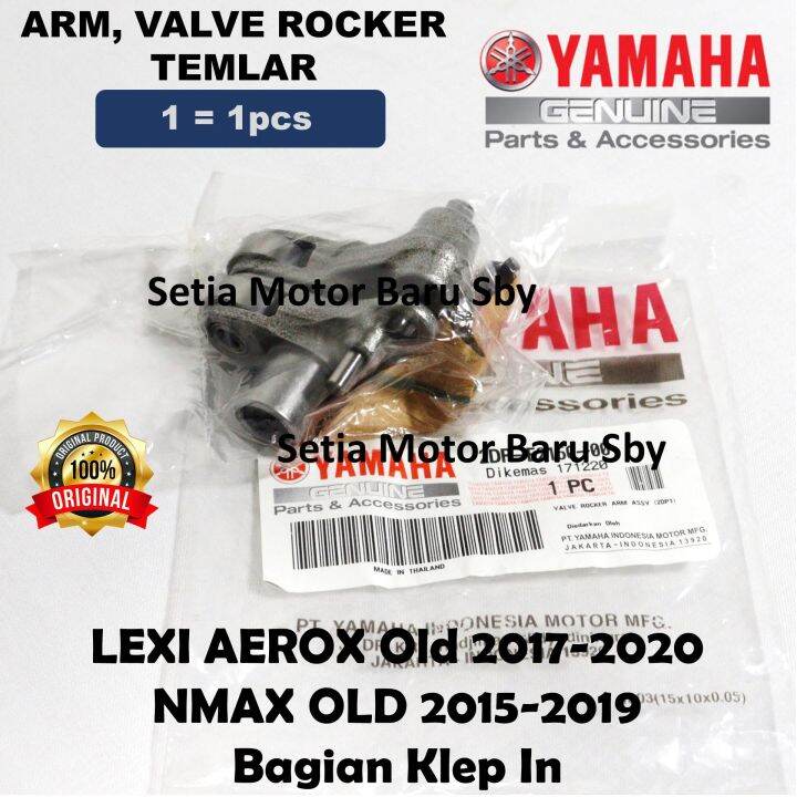 Temlar Templar Pelatuk Klep Bagian In Nmax N Max Aerox Old Lexi Asli Yamaha Surabaya | Lazada ...