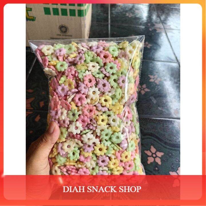 DSS Sakura Riri Ajisan Gurih Asin Snack Kiloan Jumbo Pack 500g | Lazada Indonesia