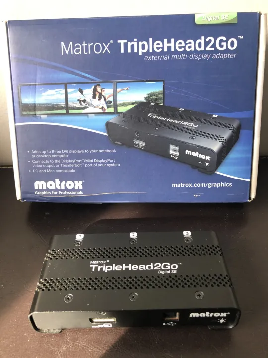 Matrox TripleHead2Go Digital SE external multi-display adapter with ...