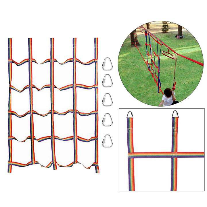 Darling Baby Children Climbing Cargo Net Rope Ladder Jungle Gyms ...