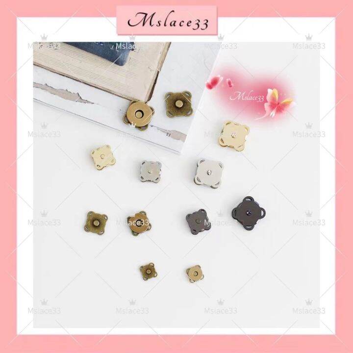 Magnetic on 10mm & 14mm & 18mm Butang Magnet on / Hand Sew Bag Magnet ...