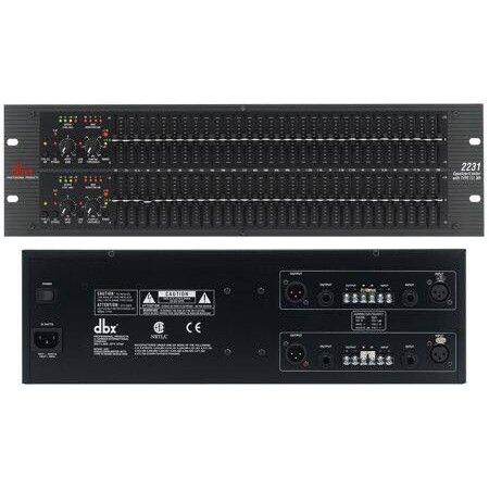 DBX 2231 20 SERIES Graphic Equalizer/Limiter with Type III Noise Reduction | Lazada PH