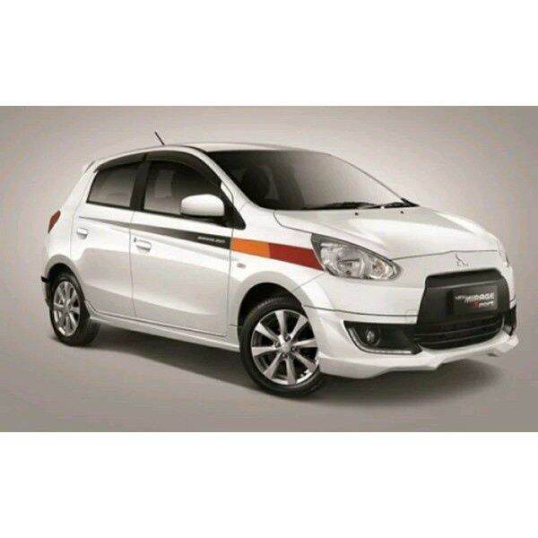 DIJUAL!! BODYKIT mitsubishi Mirage sport body kit bodikit | Lazada ...