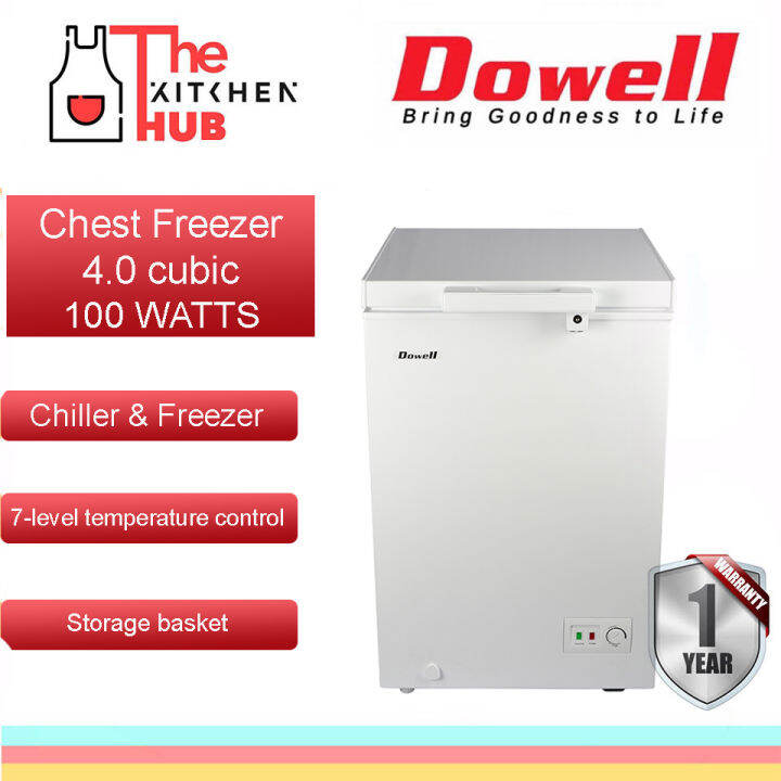 DOWELL CHEST FREEZER 4 CU. FT CFR-100 | Lazada PH