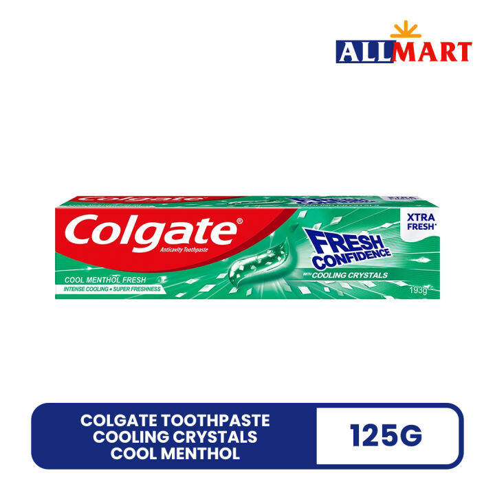 Colgate Toothpaste Cooling Crystals Cool Menthol 125g | Lazada PH