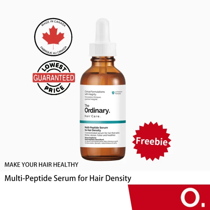 The Ordinary Multi Peptide Serum for Hair Density 60ml Novu Hair grower ...