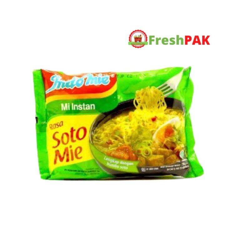 FreshPAK Indomie Mie Instant Rasa Soto Mie isi 5 pack | Lazada Indonesia