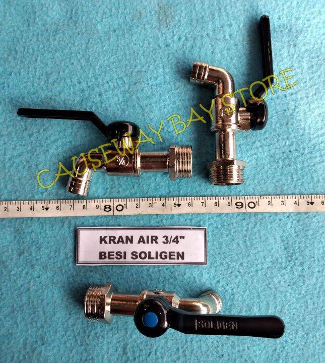 KRAN AIR 3/4 INCH BESI SOLIGEN | Lazada Indonesia