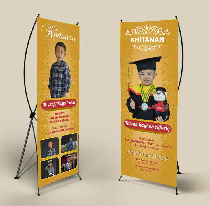 PAKET BANNER KHITANAN & BANNER WEDDING / SPANDUK KHITANAN DAN SPANDUK ...