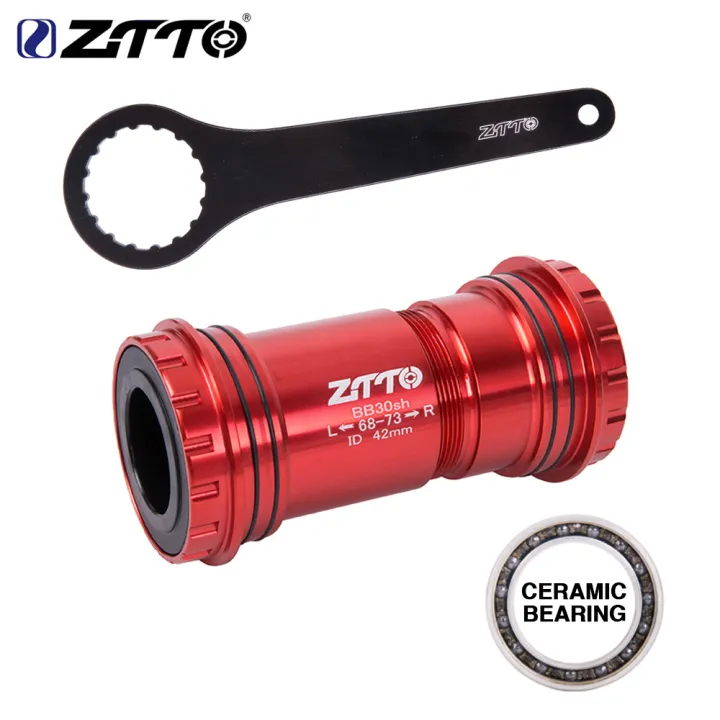 ZTTO BB30sh Bottom Brackets CERAMIC BB30 24mm Adapter bicycle Press Fit ...