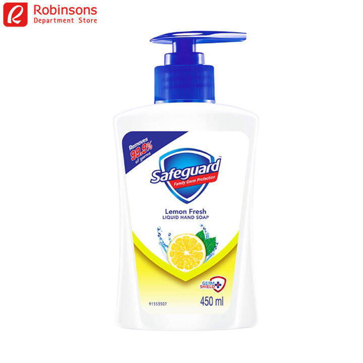 Safeguard Lemon Fresh Liquid Hand Soap 450ml Lazada Ph