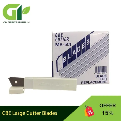 [GY Office] CBE Large Cutter Blade Replacement MB-501 | Lazada
