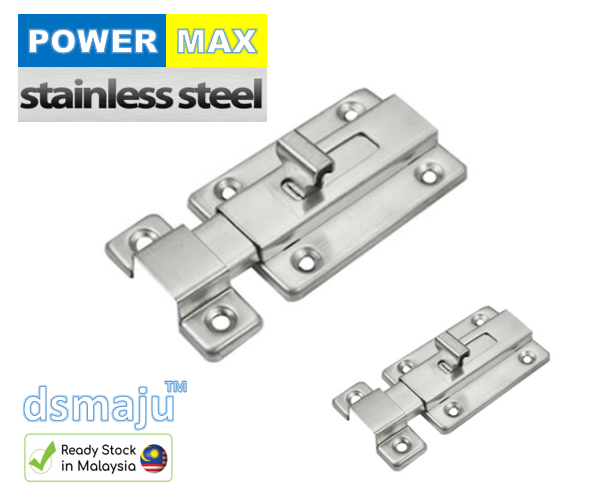 DSMAJU Stainless Steel Square Latch Door Latch Door Slug Steel Square ...