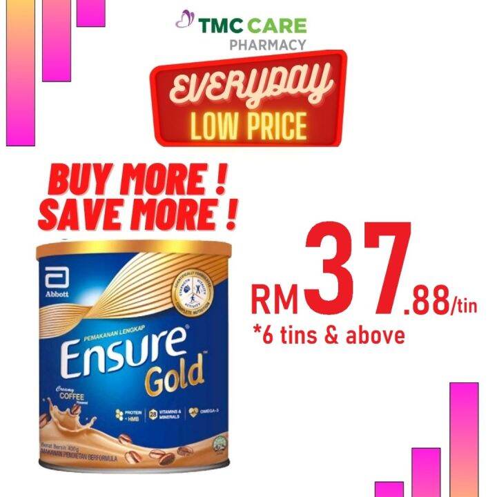 Ensure Gold Coffee 400g [EXP:05/2023] | Lazada