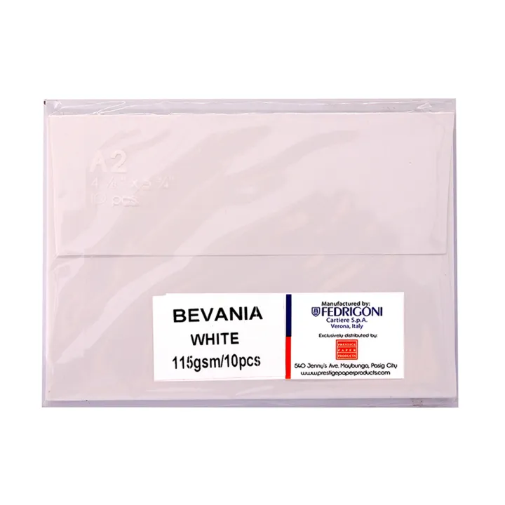 Bevania Envelopes White 115gsm 10pieces per pack | Lazada PH