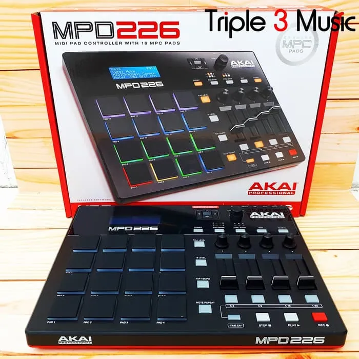Akai MPD226 MPD 226 Drum Pad Midi Controller | Lazada Indonesia