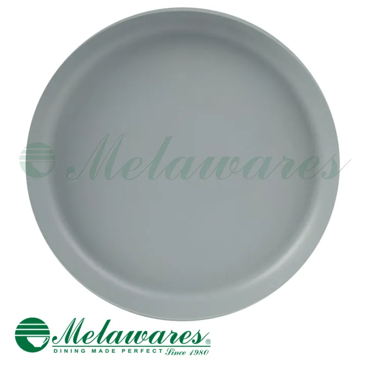 Melawares 6pc 10.5 inch Charcoal Gray Plate Set | Lazada PH