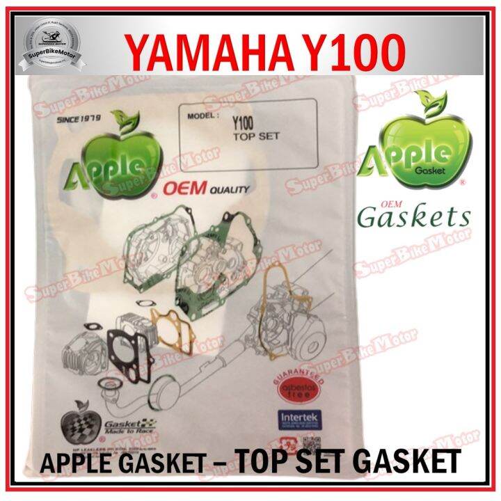 Apple Gasket - YAMAHA Y100 - TOP SET Gasket | Lazada