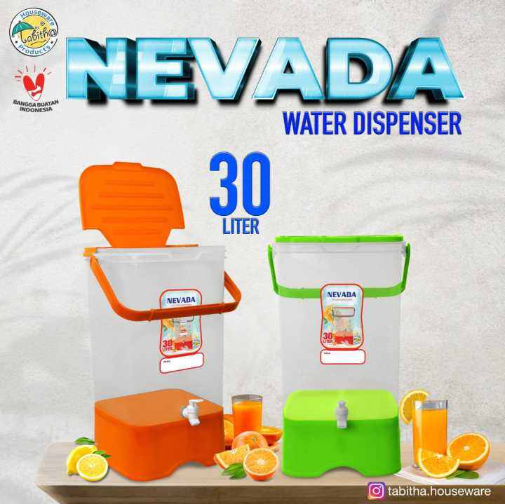Dispenser 30 Liter Galon Air Kecil Ketel Minuman Dingin Water Dispenser ...