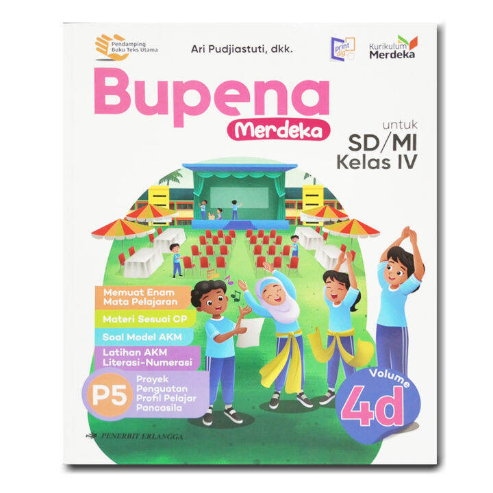Buku Bupena 4D Kelas 4 SD Kurikulum Merdeka | Lazada Indonesia