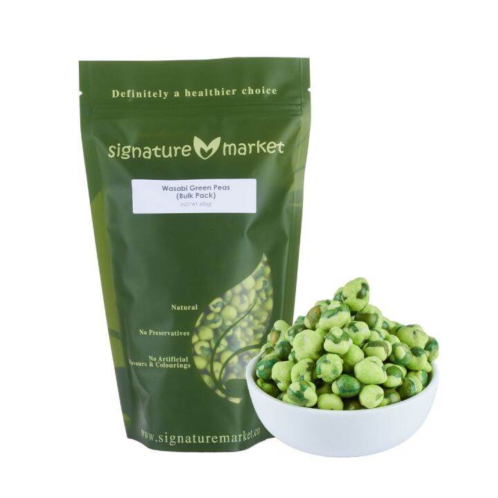 Signature Market Wasabi Green Peas (Bulk Pack) (400g) | Lazada