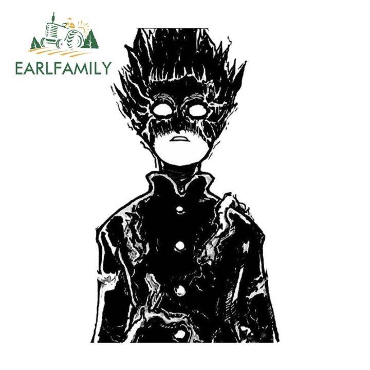 EARLFAMILY 13cm x 8.6cm Mob Psycho 100 Car Stickers Anime Motorcycle ...