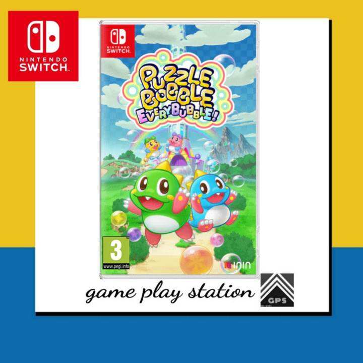 nintendo switch puzzle bobble everybubble! ( english zone 2 ) | Lazada ...