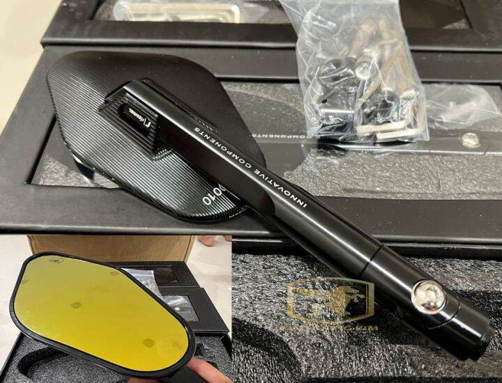 Kính chiếu hậu Elisse Rizoma ELIP Gắn mọi loại xe máy (màu Đen),Sản ...