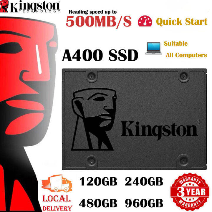 ORIGINAL Kingston SSD A400 Solid State Drive 120GB 240GB 480GB 960GB 2. ...