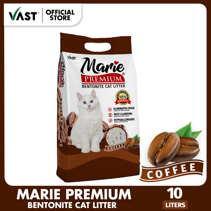 MARIE Premium Cat Litter - Coffee 10L | Lazada PH