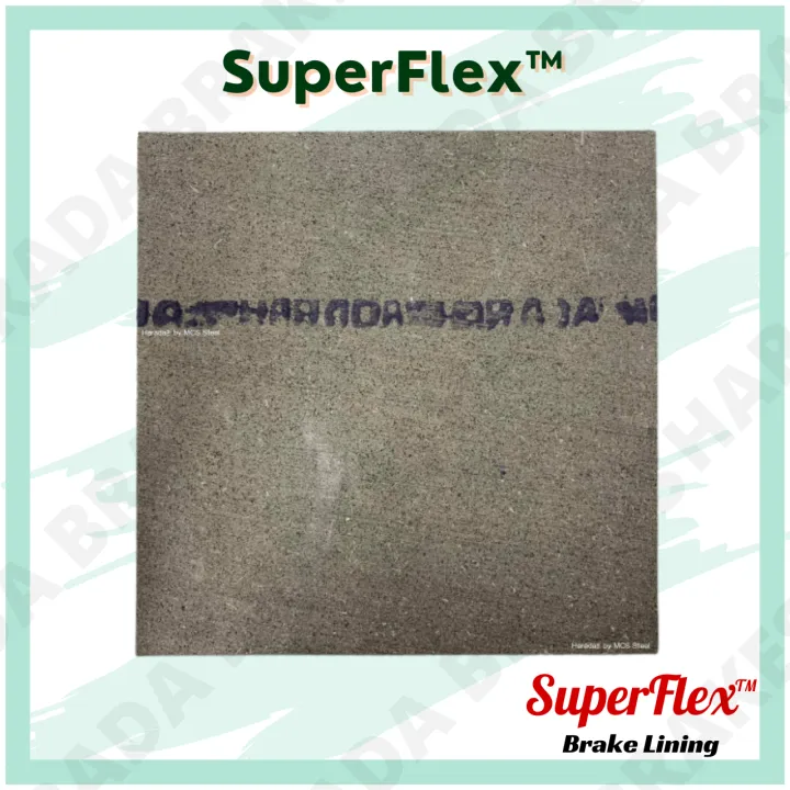 Original Superflex Brake Lining (Sheet) by Harada Brakes | Lazada PH