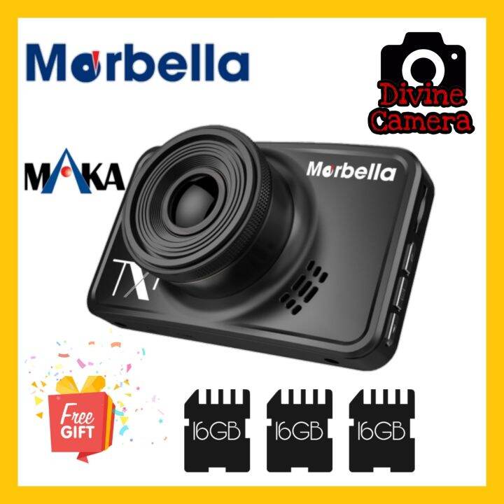 Marbella TX1 FHD Dashcam/ Car Camera (Made In Camera) | Lazada