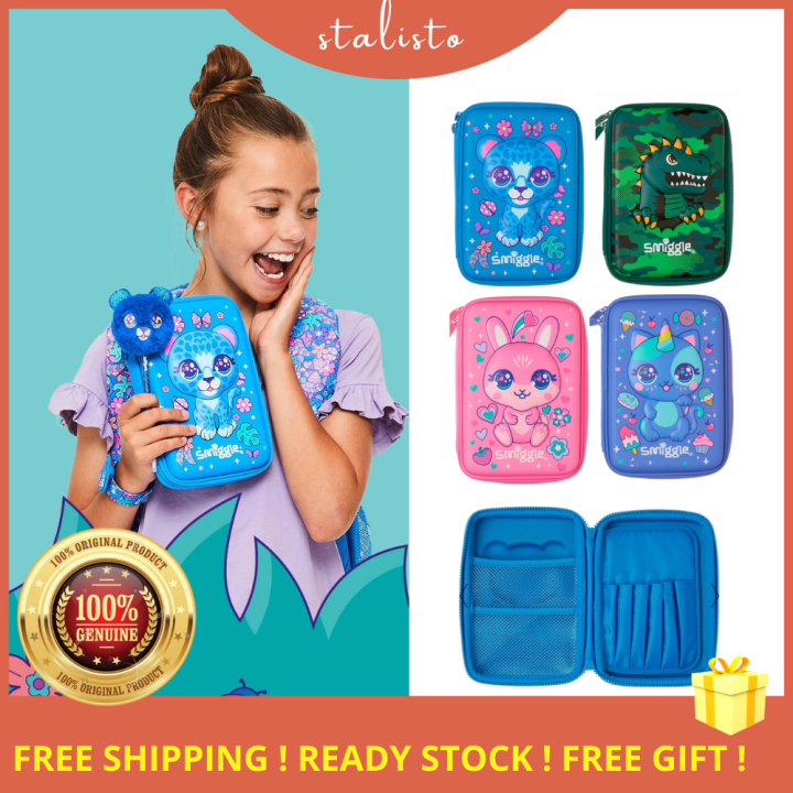 SMIGGLE Ready Stock Original Hardtop Pencil Case Humble / Colour Change ...