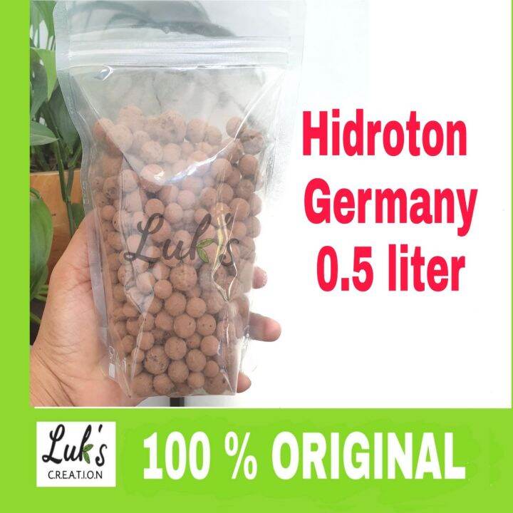 Hidroton Jerman 0.5 L germany hydroton media tanam hidroton | Lazada ...