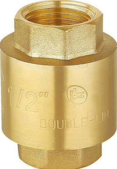 Vertical Check Valve Brass / Universal Check Valve / Spring Type ...