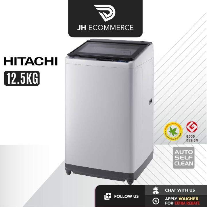 Hitachi 12.5KG Top Load Washing Machine SF-125XA | Washer | Mesin Basuh ...