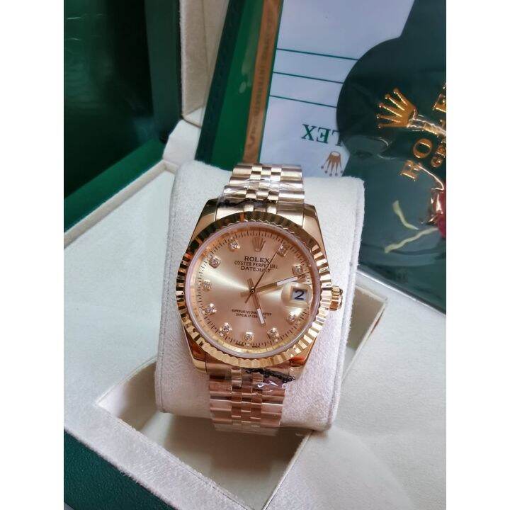 Luxury Brand Rolex Datejust 36mm K-Gold Unisex AUTOMATIC watch | Lazada PH