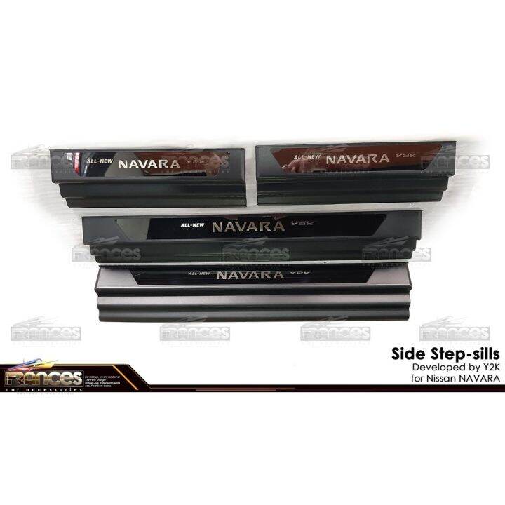 NISSAN NAVARA All Variant NP300 2016-2023 SIDE STEPSILL / DOOR STEP ...