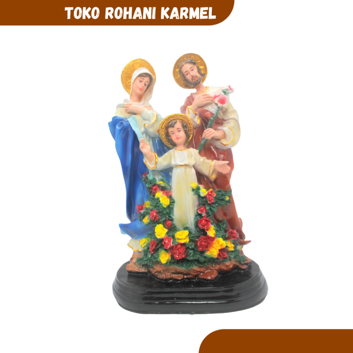 PATUNG KELUARGA KUDUS 29 CM / PATUNG KATOLIK / PATUNG KELUARGA KUDUS ...