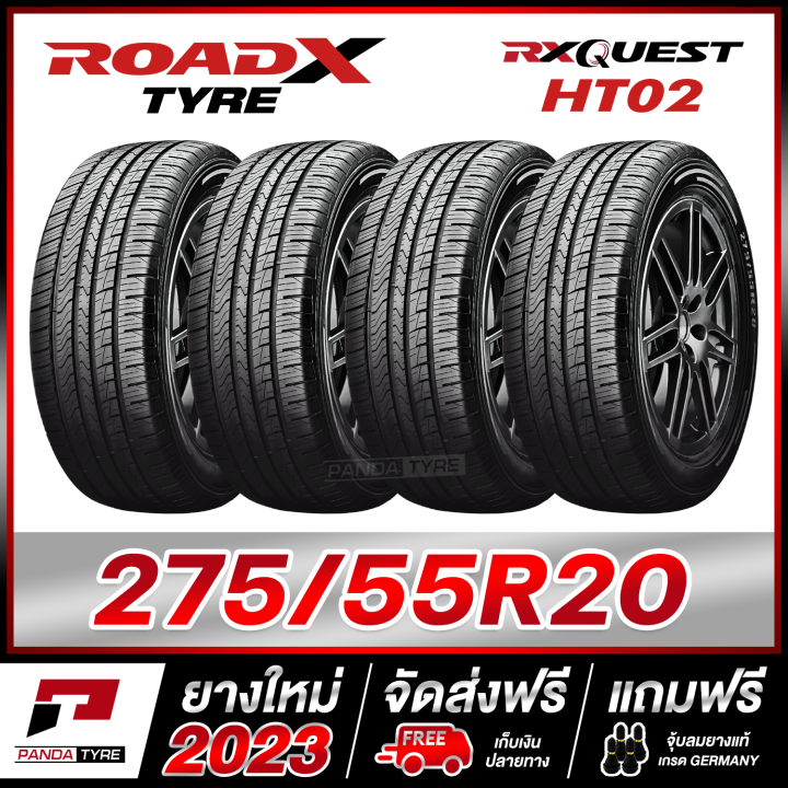 ROADX 275/55R20 ยางรถยนต์ขอบ20 รุ่น RX QUEST HT02 x 4 เส้น (ยางใหม่ผลิต ...