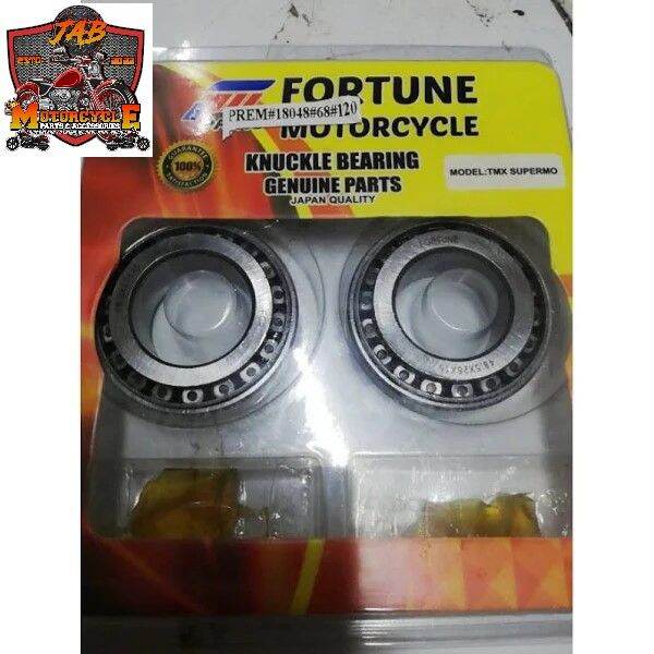 FORTUNE MOTORCYCLE KNUCKLE BEARING (XRM/SUPREMO/TMX/CLICK/RAIDER/BARAKO ...