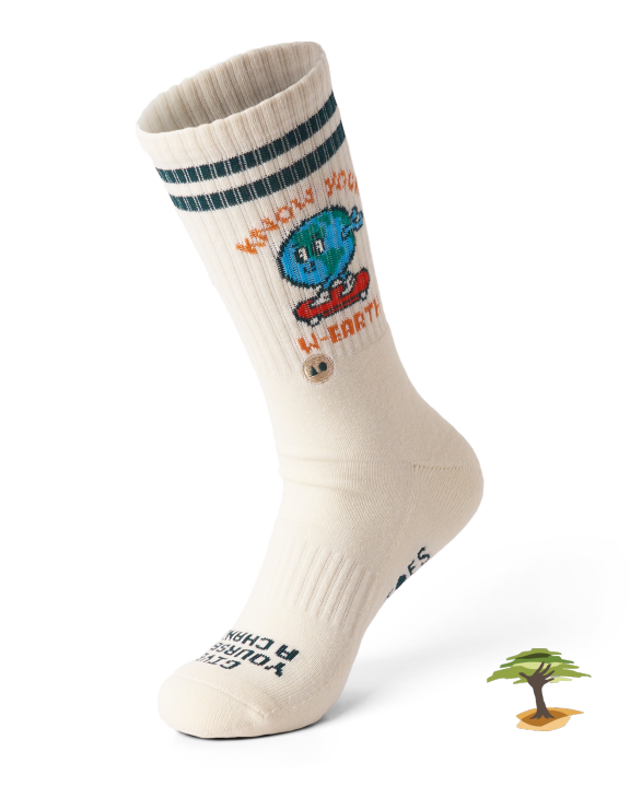 Talking Toes Earth-worthy Athletic Sock - Give Yourself A Chance ...