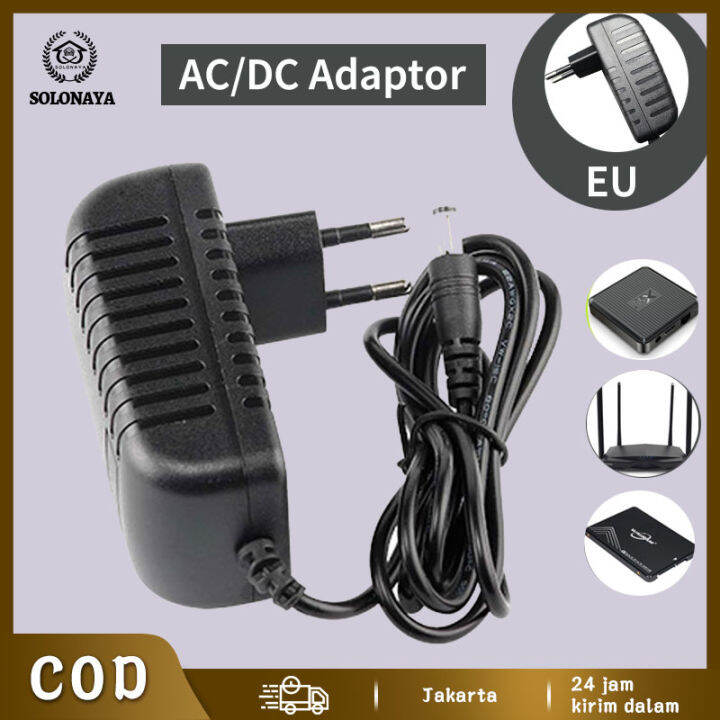 Adaptor AC to DC 12V 1A/2A Bisa Untuk CCTV Kamera Router Atau ...