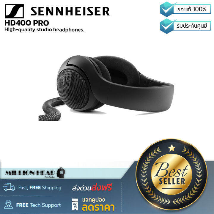Sennheiser : HD400 PRO by Millionhead (หูฟัง Studio Monitor เสียงคมชัด ...