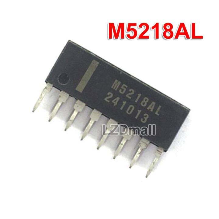 5pcs M5218AL M5218L SIP-8 M5218 AL Dual Low Noise Operational Amplifier Chip IC new original ...