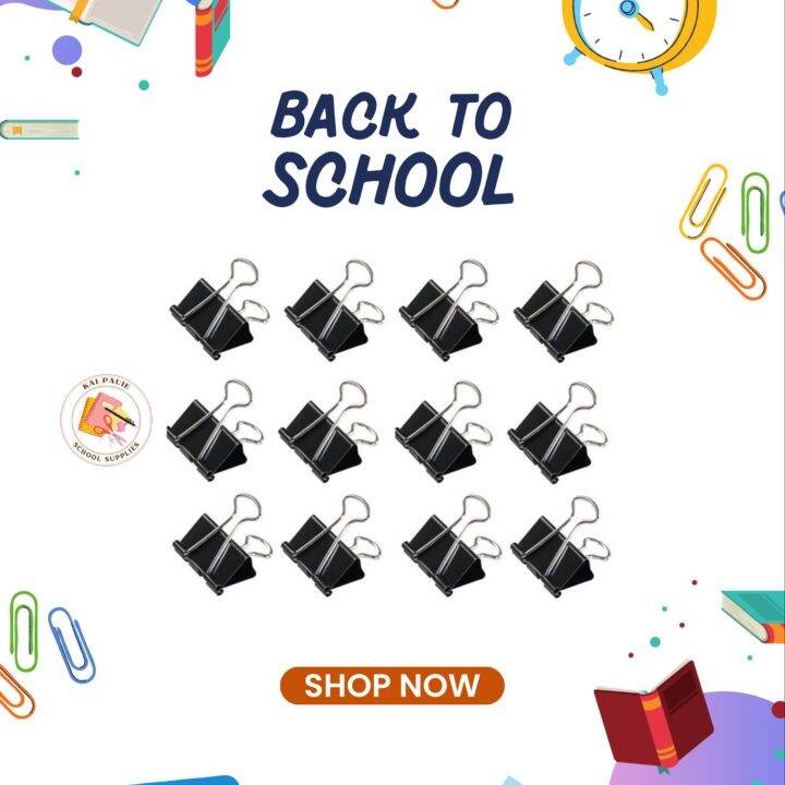 BINDER CLIP 1"/DOZEN | Lazada PH