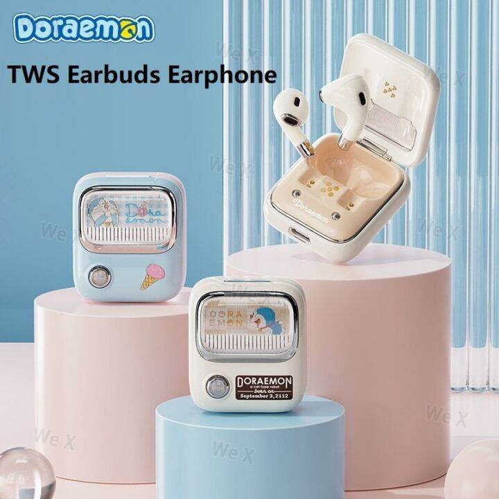 Doraemon TWS Bluetooth Earphones Stereo Wireless 5.0 Bluetooth ...