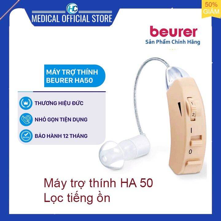 Máy trợ thính không dây Beurer HA50 cho người già - Dòng máy trợ thính ...